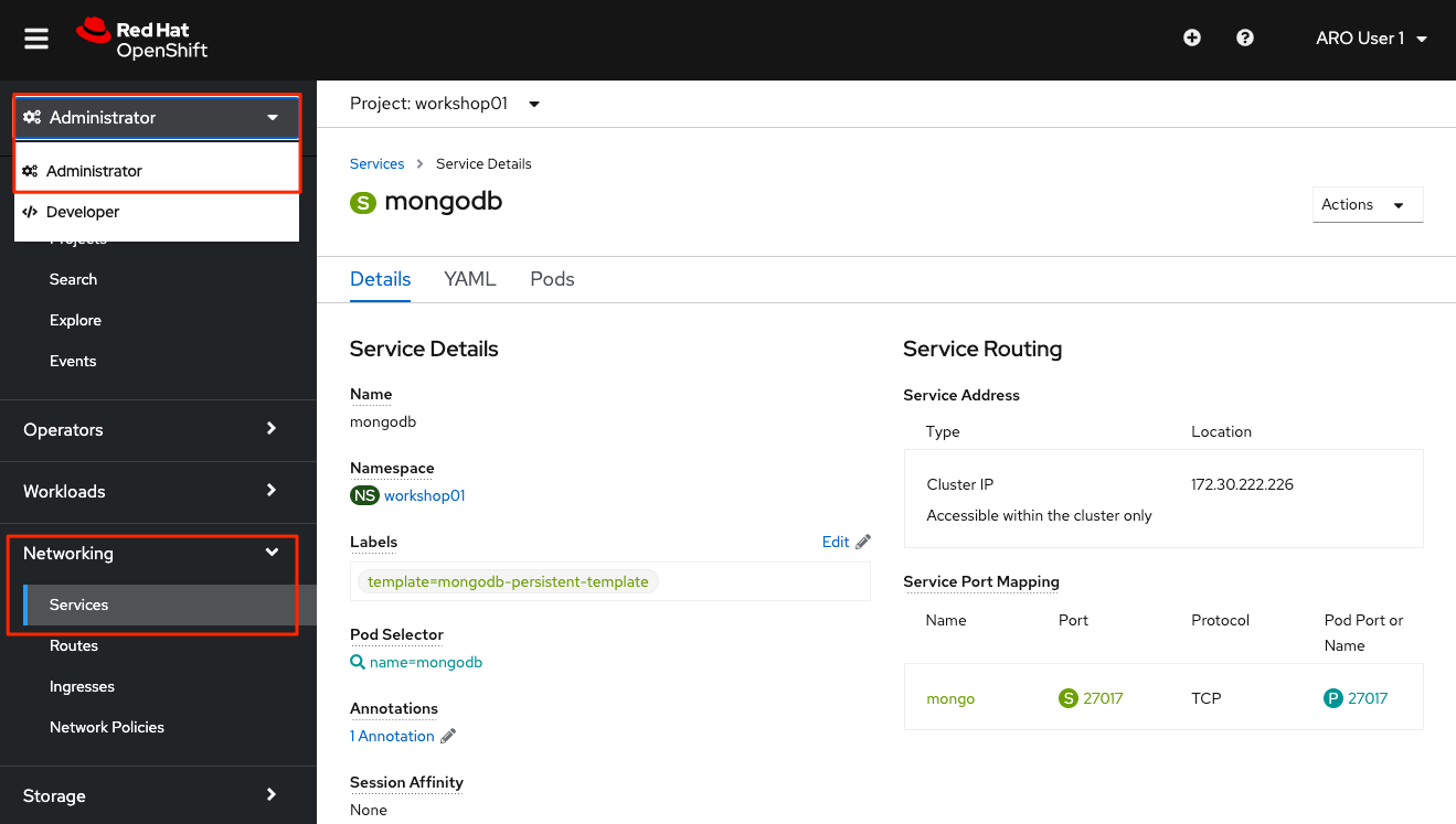 Red Hat OCP Workshop